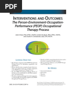 Copm Model | PDF | Occupational Therapy | Psychotherapy