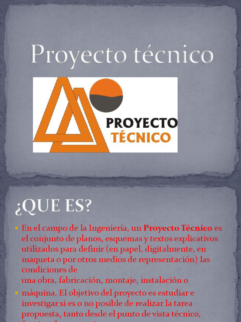 Proyecto Tecnico | PDF