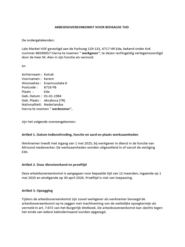 Arb - Ovk. Kolcak - 01-05-2025 | PDF