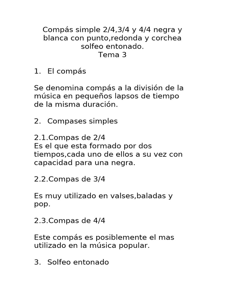 Compases Simples | PDF