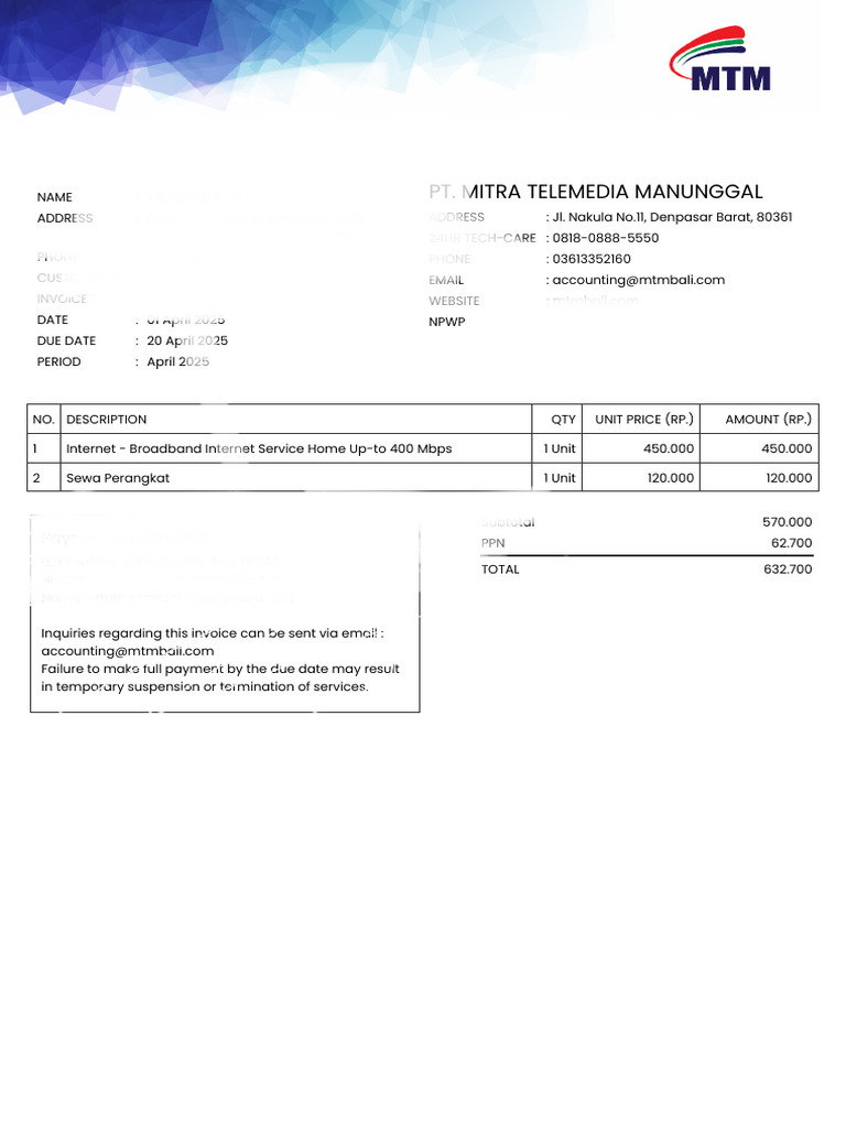 Invoice 250452124 Pdf