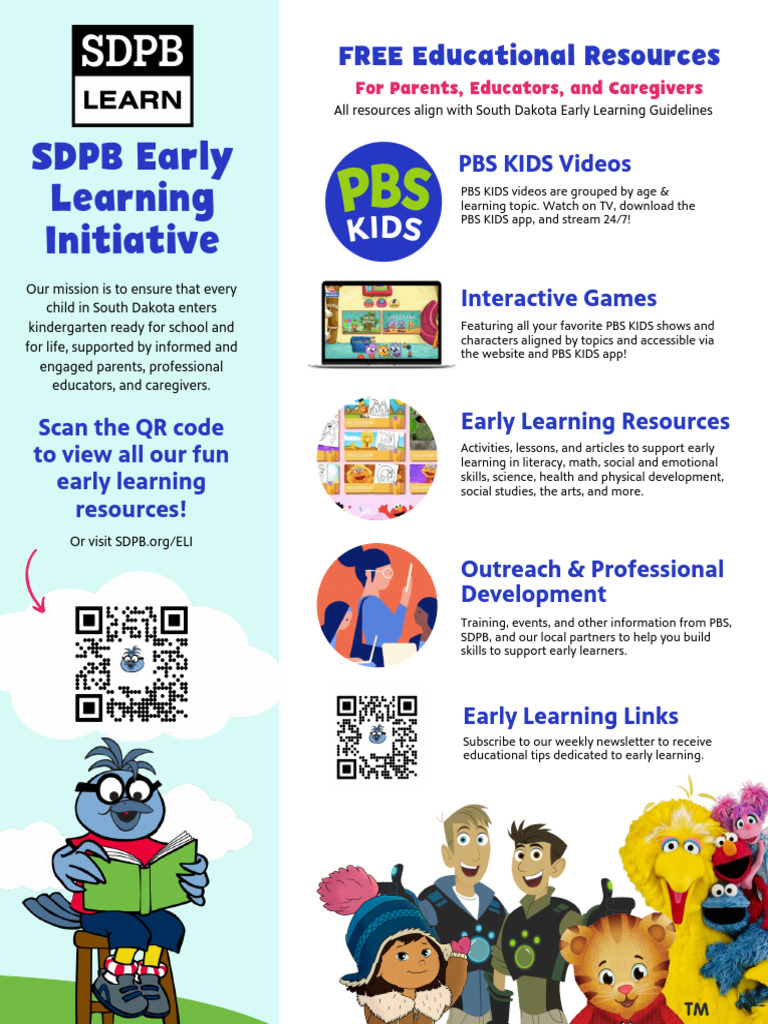 SDPB Early Learning Initiative Flyer With Learn Logo | PDF
