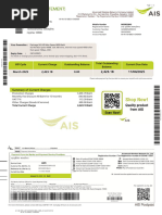 Thailand Electric Bill Invoice Template | PDF | Fee | Value Added Tax