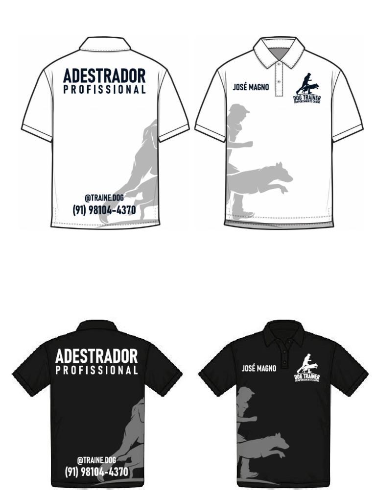 Dog Trainer - Modelo Camisa PDF | PDF