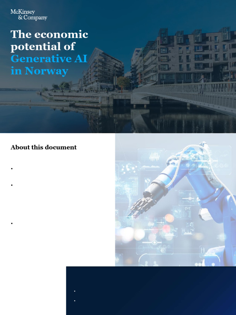McKinsey: GenAI in Norway ENG Version | PDF | Artificial Intelligence ...