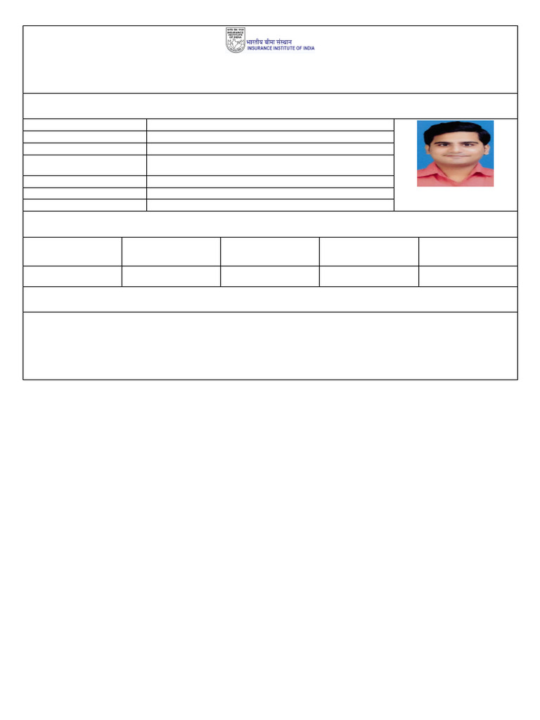 IRDAI Certificate | PDF