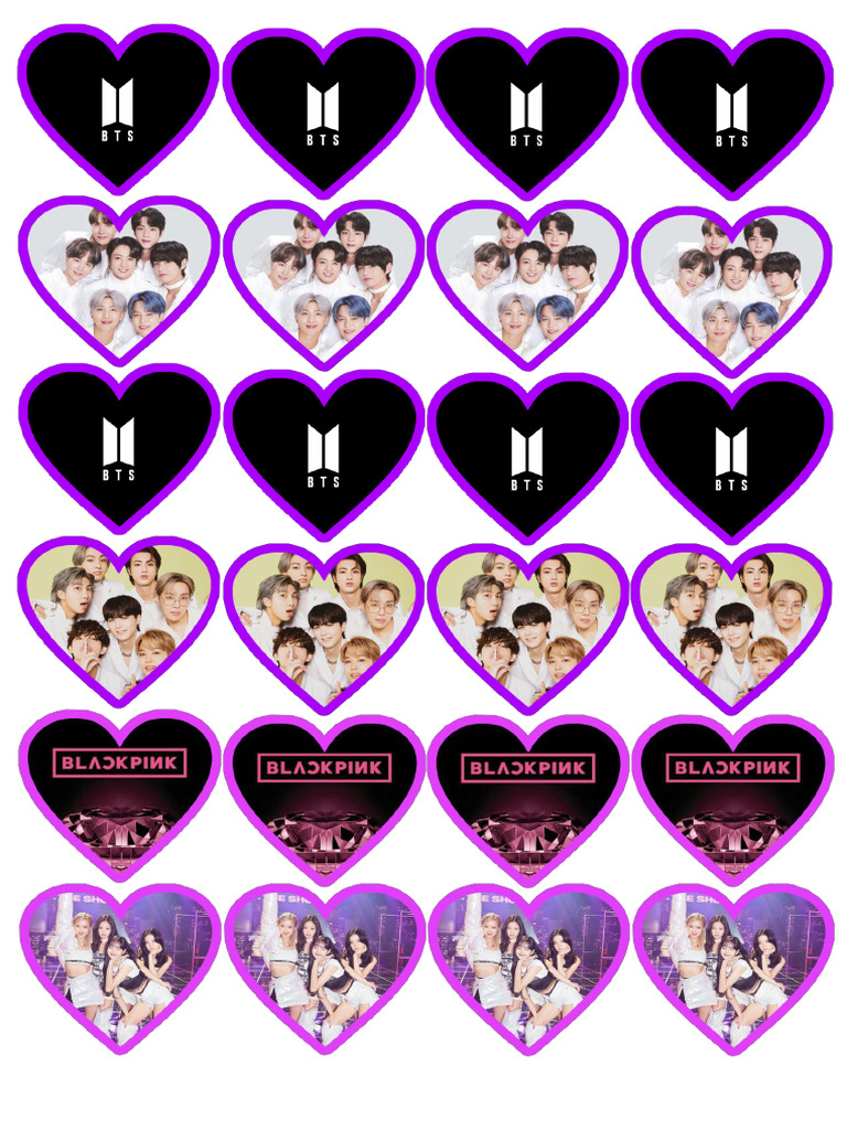 Bts BP Heart Keychains | PDF