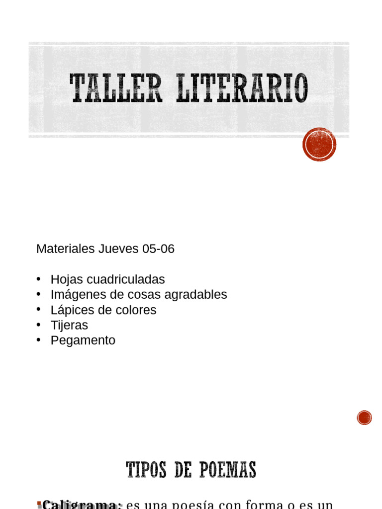 Guía para Crear Acrósticos y Caligramas | PDF | Poesía | Escritura