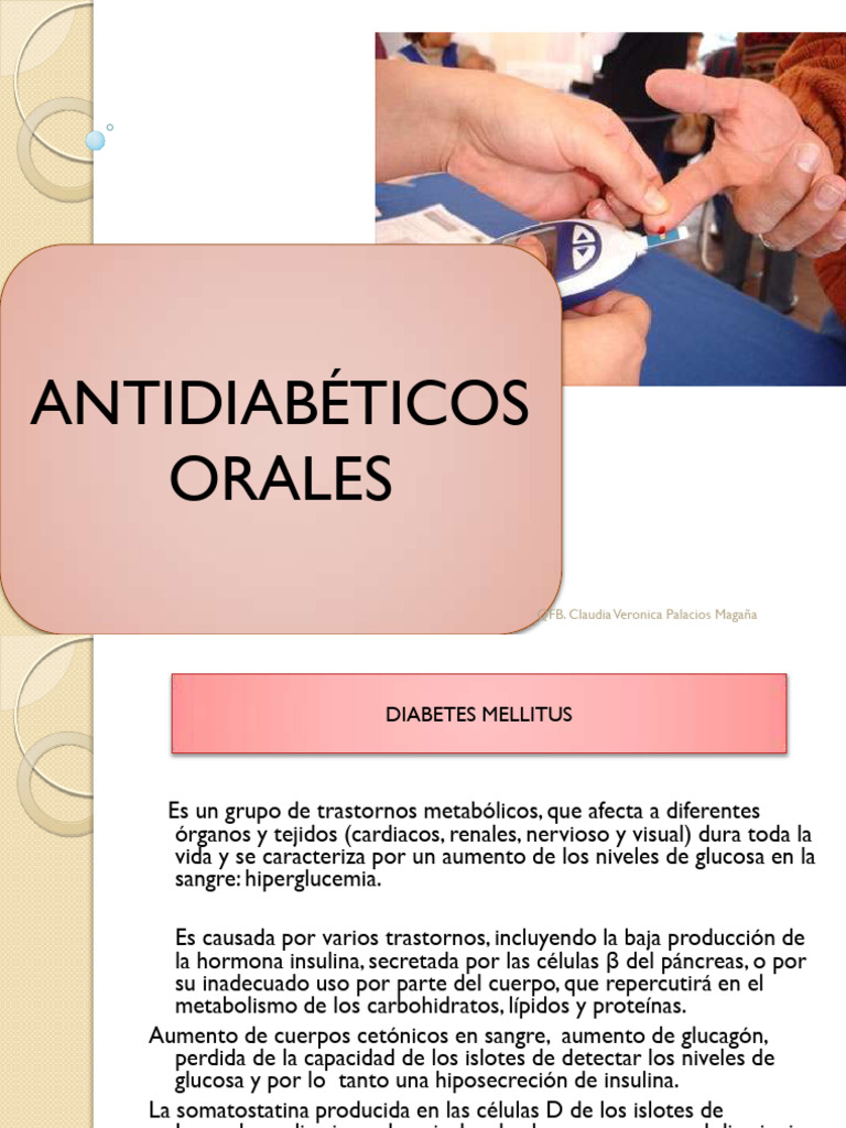 Antidiabeticos Orales 2013B | PDF | Diabetes | Insulina