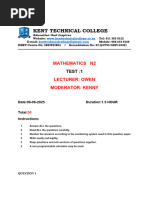 IGCSE Edexcel Maths Formula Sheet 2025 | PDF | Mathematics