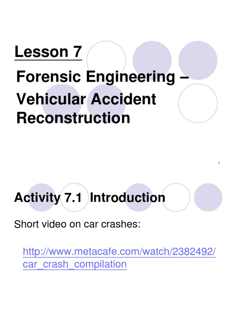 3 Lesson7 Power Point | PDF | Traffic Collision | Traffic Light
