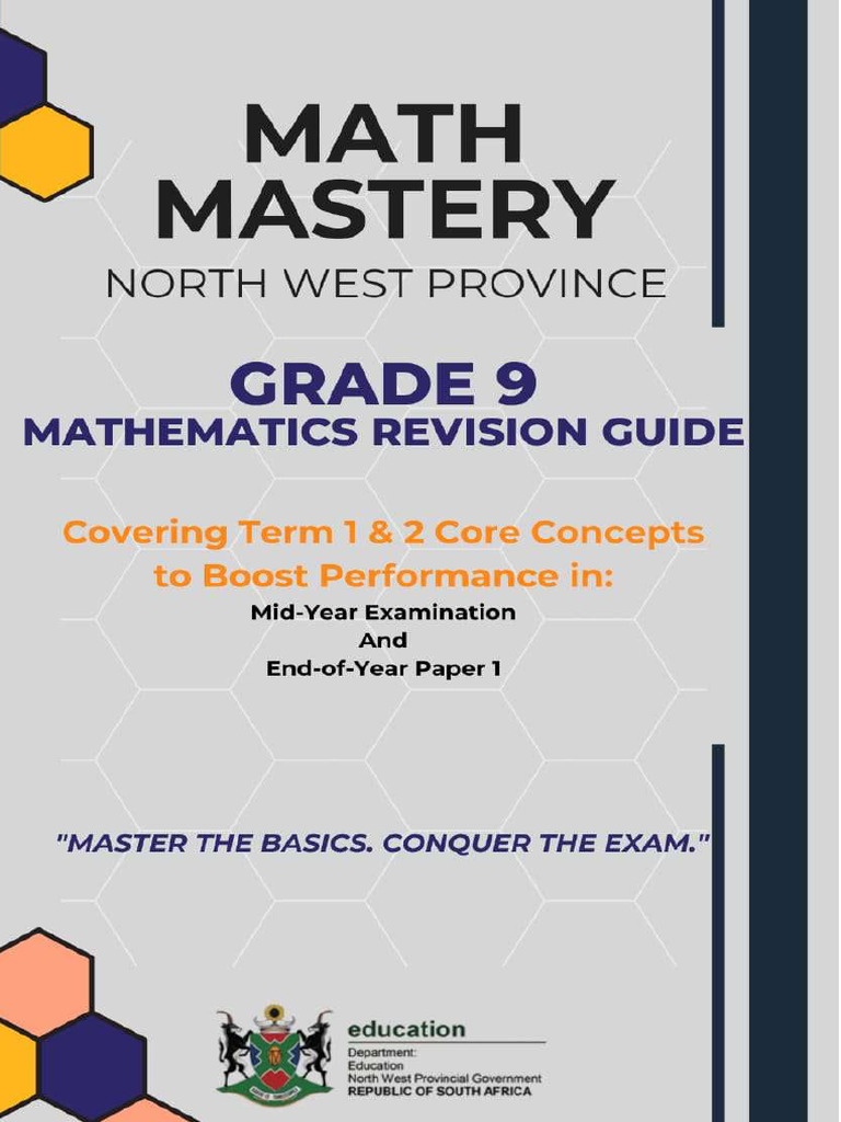 Consolidated Paper 1 Revision-1 - 090825 | PDF | Numbers | Subtraction