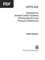 NFPA 92 - Standard For Smoke Control Systems | PDF | Science ...