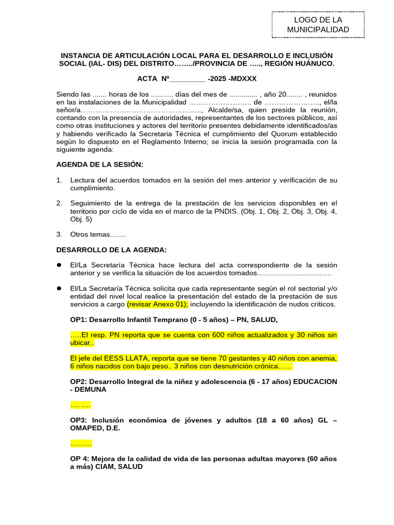 Agenda IAL-DIS 2025: Temas Clave a Tratar | PDF | Desarrollo humano ...