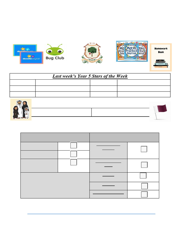 NISL Primary Homework Week 1 | PDF