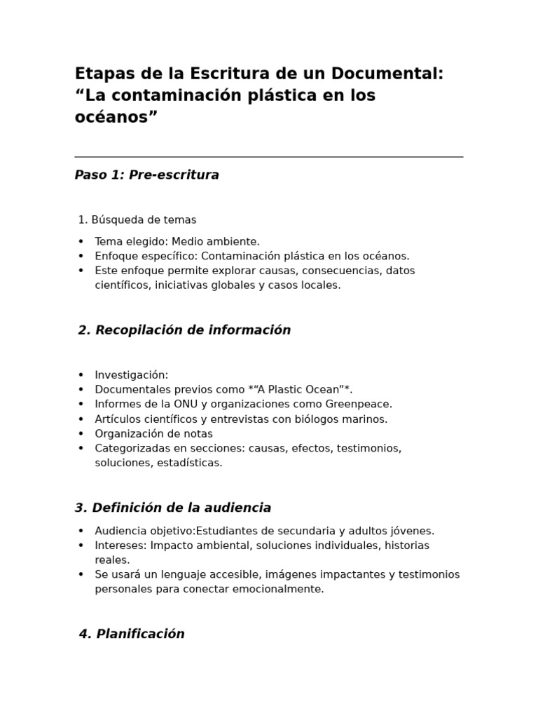 Etapas de La Escritura | PDF