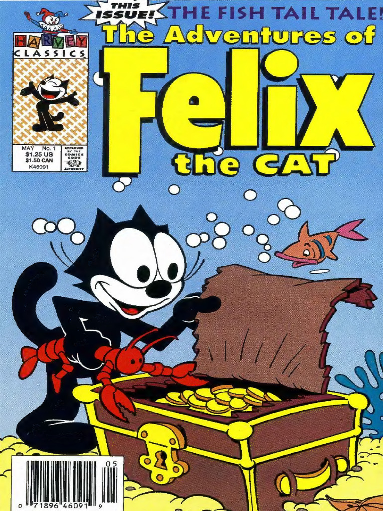 Felix The Cat Harvey Classics 01 | PDF | Comic Book Publishing ...