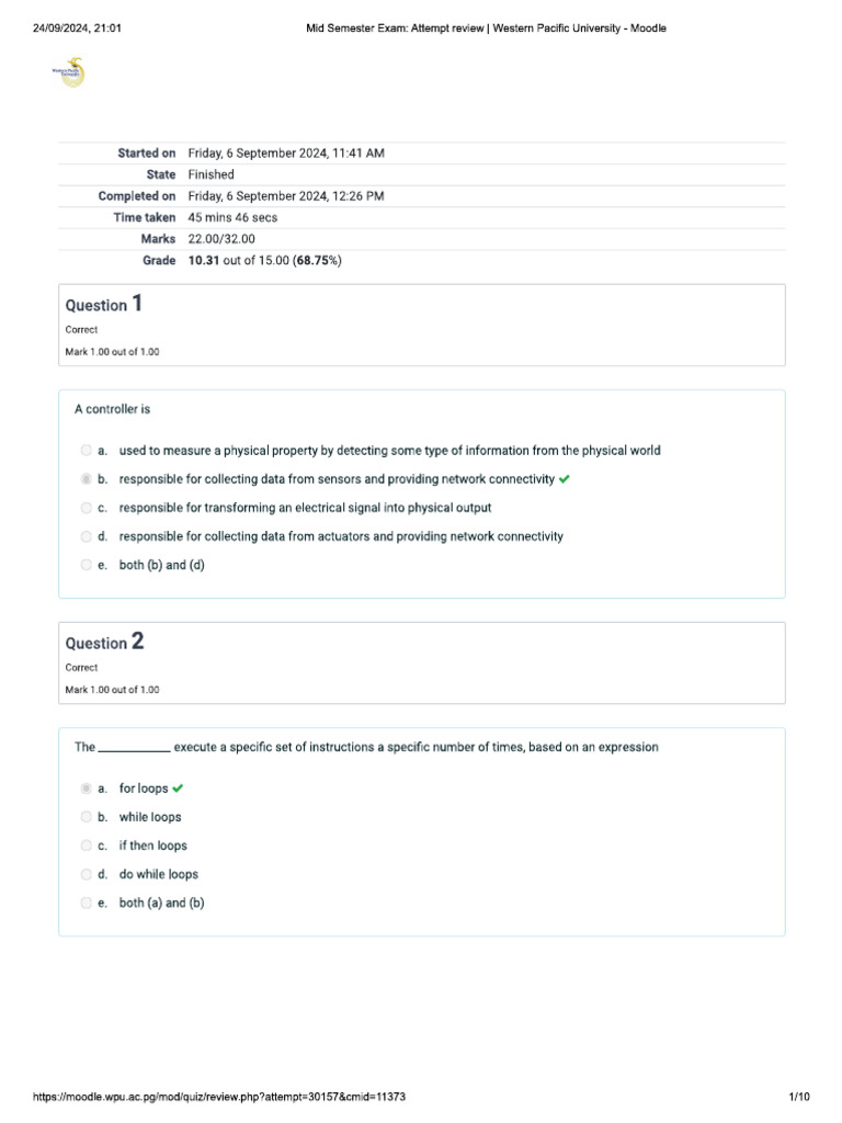 Mid Exam | PDF
