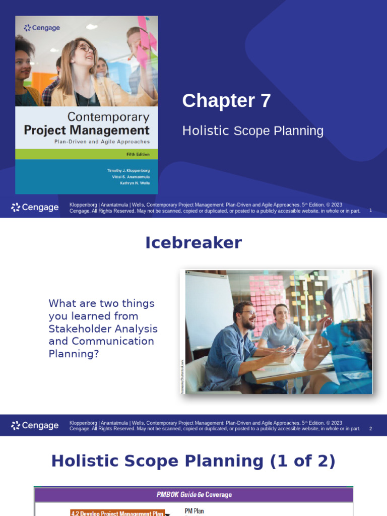 Holistic Scope Planning in Project Management | PDF | Project ...