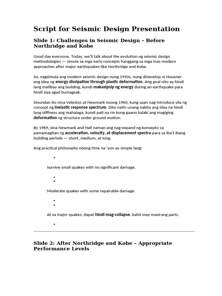 Script | PDF | Earthquakes | Seismology