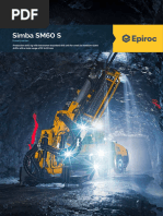 Simba E70s | PDF | Drill | Drilling