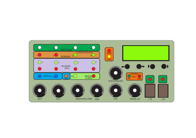 Painel Simulador Ecu Projeto 2 | PDF