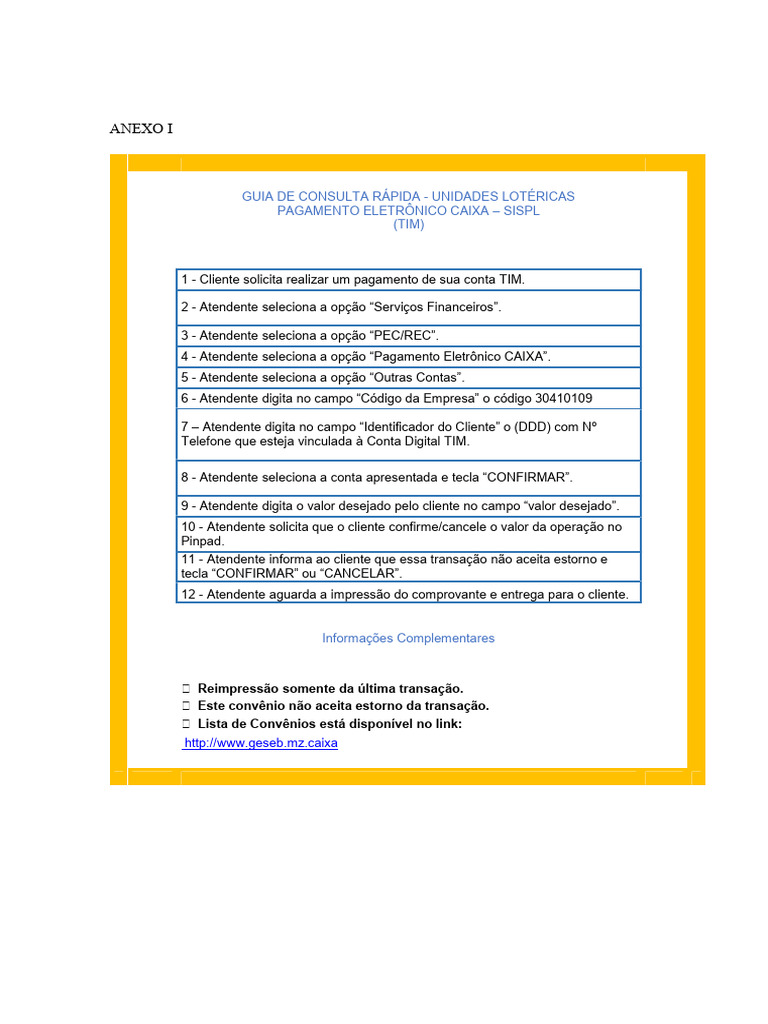 Guia Pec Tim | PDF