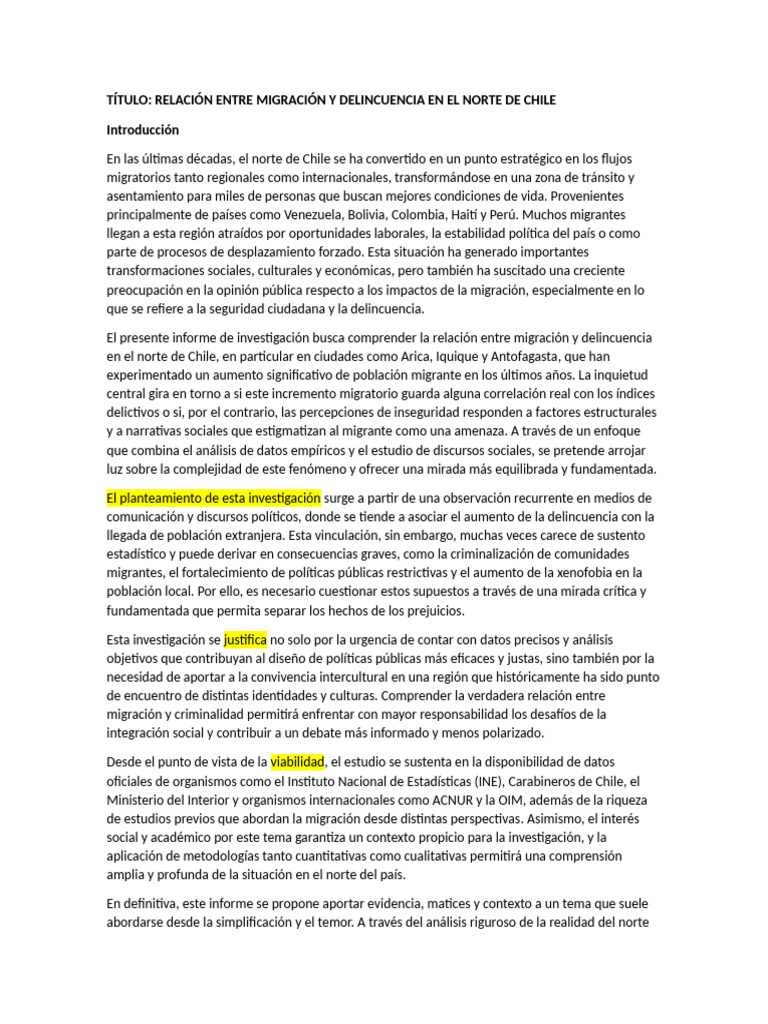 Ejemplo de Intro | PDF | Migración humana