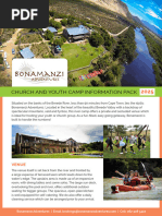 Berg River Resort Rates & Info | PDF