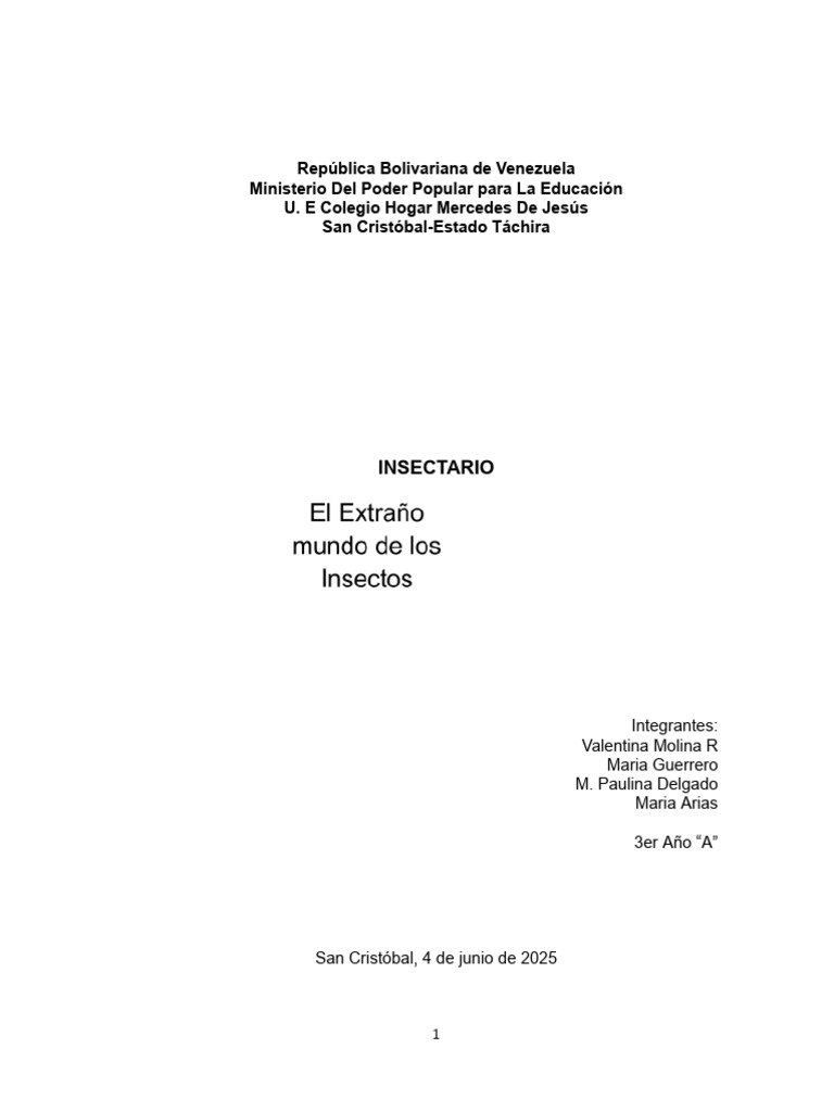 Insectos de Venezuela: Diversidad y Hábitats | PDF | Escarabajo | Hormiga
