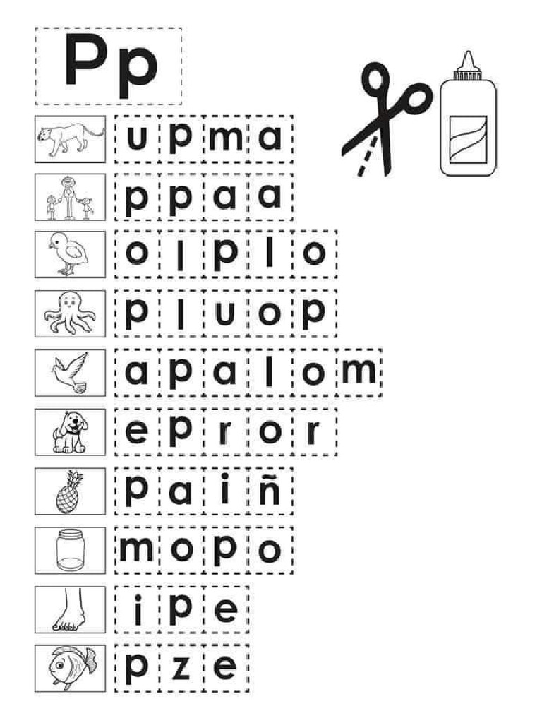 Formar Palabras 1ero | PDF