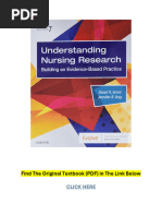 Nursing Research Generating and Assessing Evidence For Nursing Practice ...
