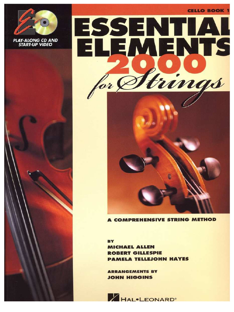 Cello Essential Elements | PDF