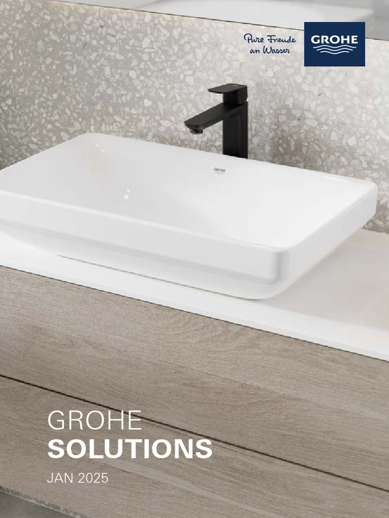 Grohe Solutions Brochure Jan 25 | PDF | Tap (Valve) | Shower