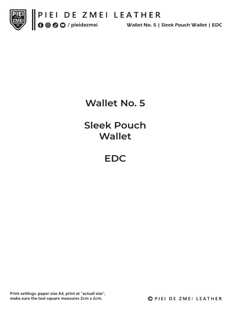 A4 Billetera Simple | PDF