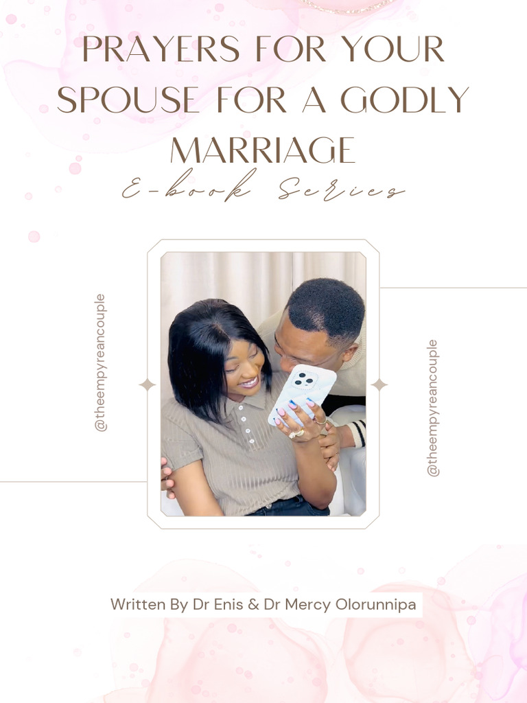 Prayers for a Godly Marriage | PDF | Prayer | Wisdom