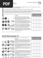 PASE Questionnaire for Elderly Activity | PDF