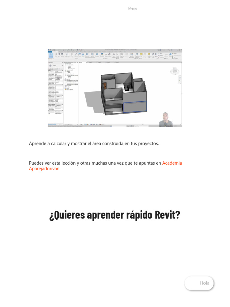 Plano de Superficies Construidas en Revit | PDF