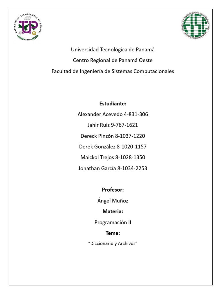 Tarea 1 de Programacion II (T) | PDF | Archivo de computadora | Python (lenguaje de programación)