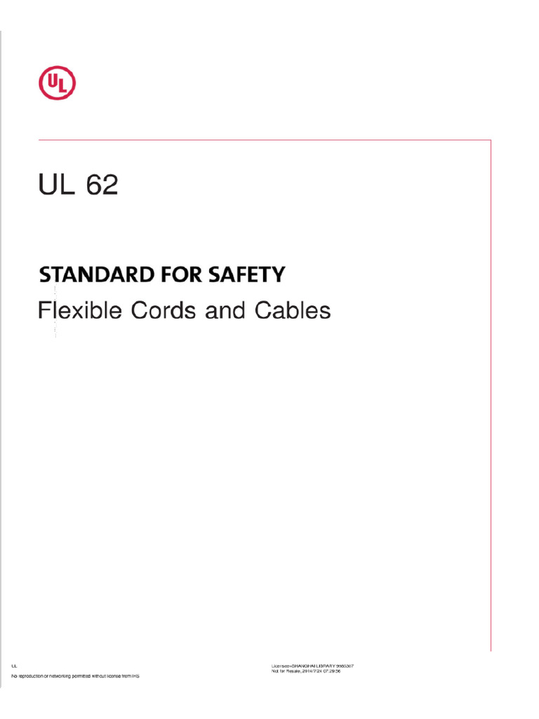 Ul 62 | PDF