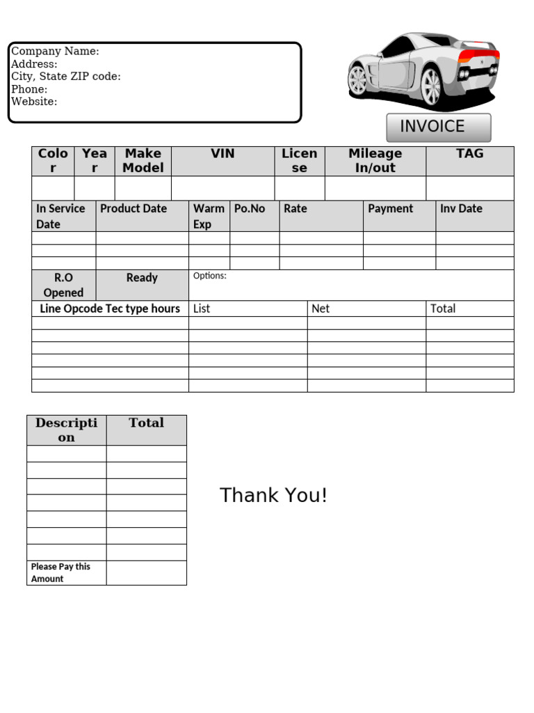 BMW Dealer Invoice | PDF