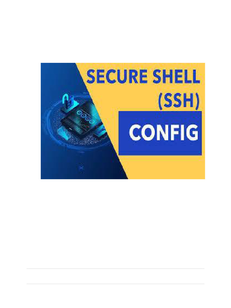 Secure Shell (SSH) Configuration Hardening | PDF | Secure Shell | Password