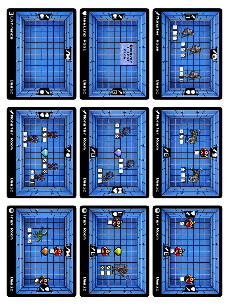 Infini Dungeon Cartas | PDF