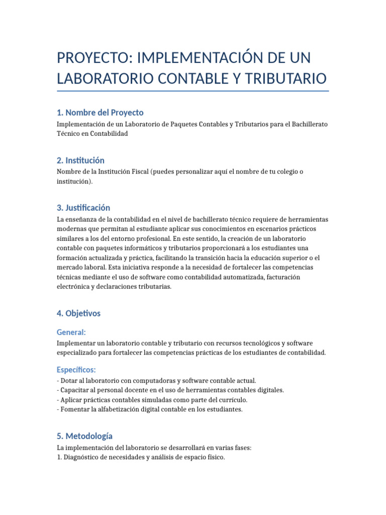 Laboratorio Contable y Tributario Escolar | PDF | Laboratorios | Software