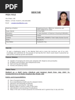 Jeena Jayan - CV Orig-2 | PDF | Percutaneous Coronary Intervention | Heart