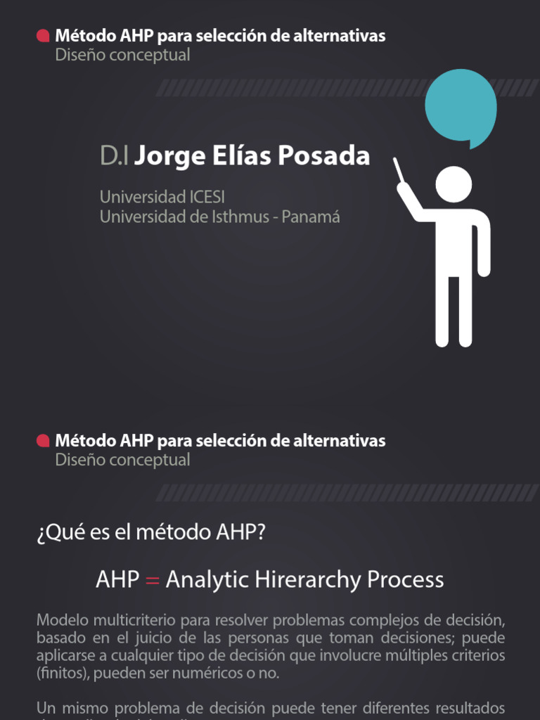 Método AHP | PDF