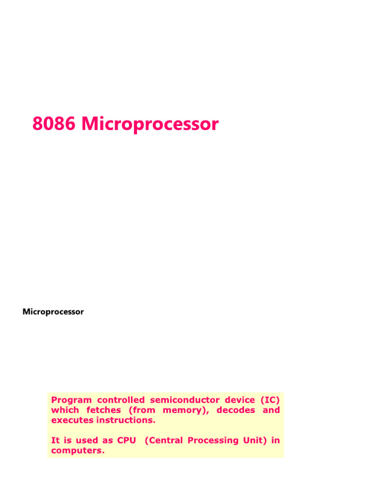 Unit-1 Printed Notes Mpca | PDF