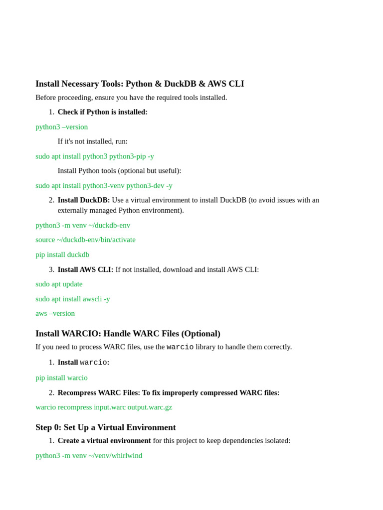 How To Pull From CommonCrawl | PDF | Computer File | Python (Programming Language)