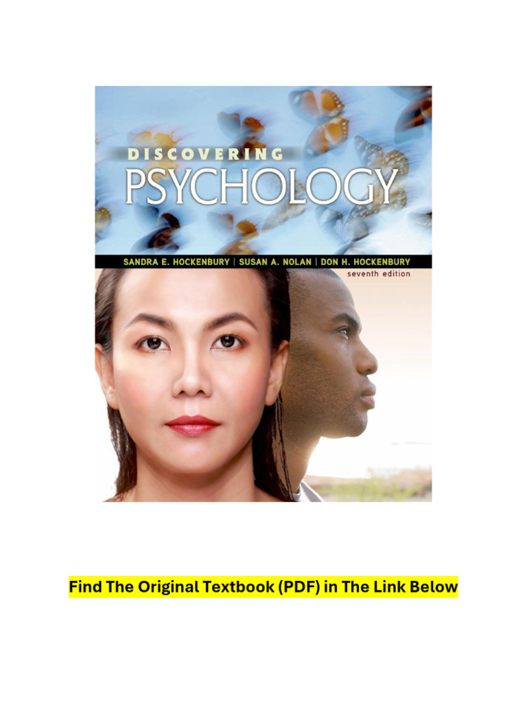 Discovering Psychology 7th Edition PDF | PDF | Psychology | Perception