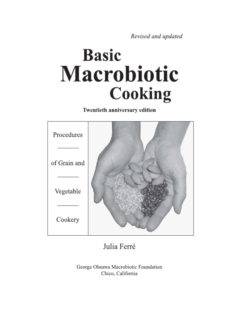 Julia Ferre - Basic Macrobiotic Cooking 2007 | PDF | Chess
